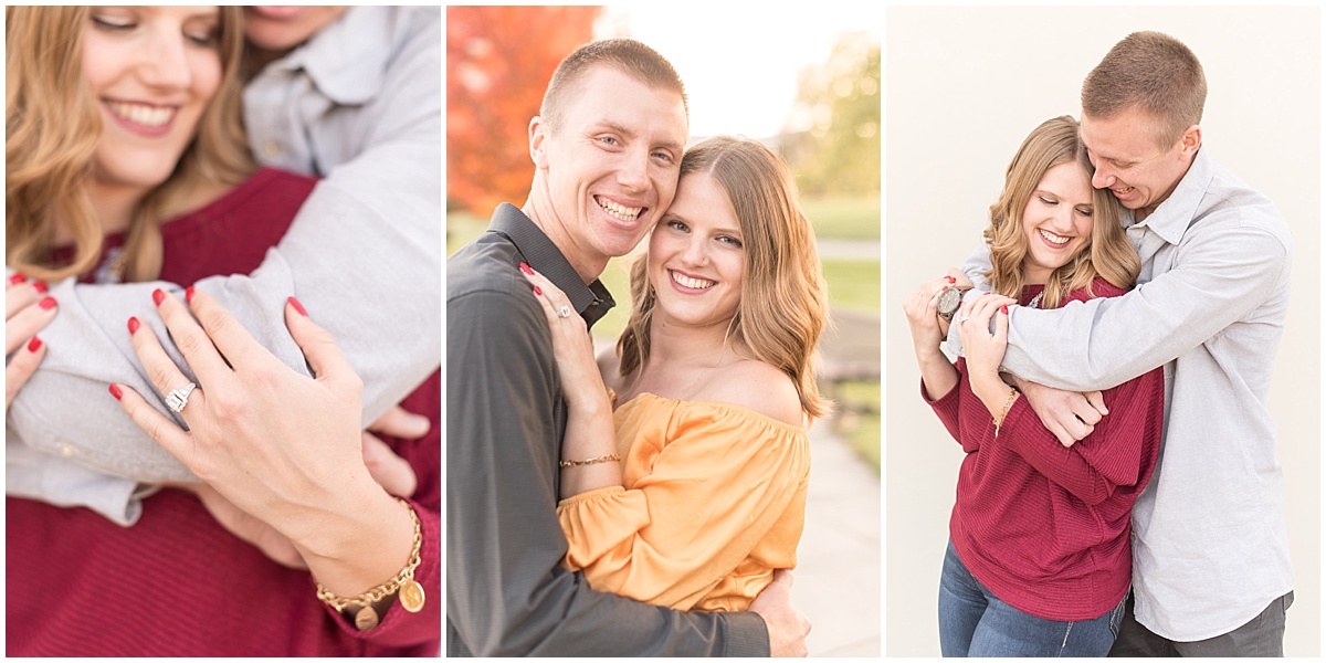 Bruce & Becky: Engagement Photos at Saint Joseph’s College in ...