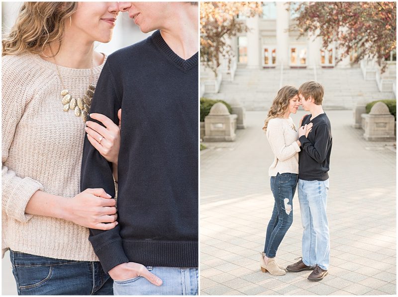 Grant & Kiersten: Spring Engagement Photos at Purdue University ...