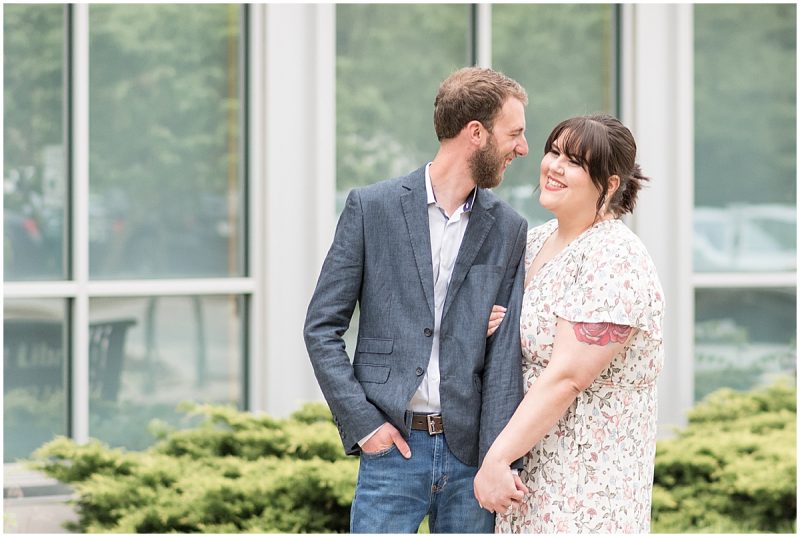 Tim & Victoria: Engagement Photos in Downtown Crown Point, Indiana ...