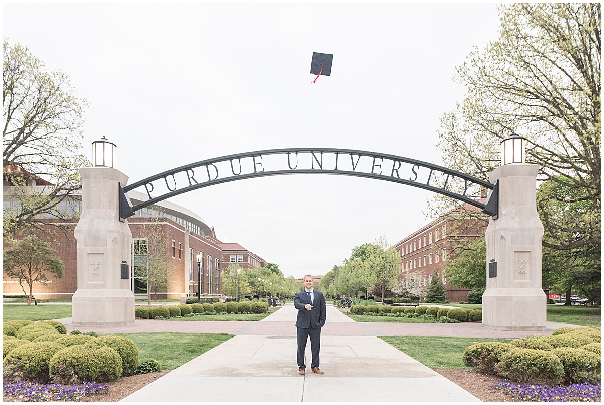 Purdue Graduation Photos | Victoria Rayburn Photography
