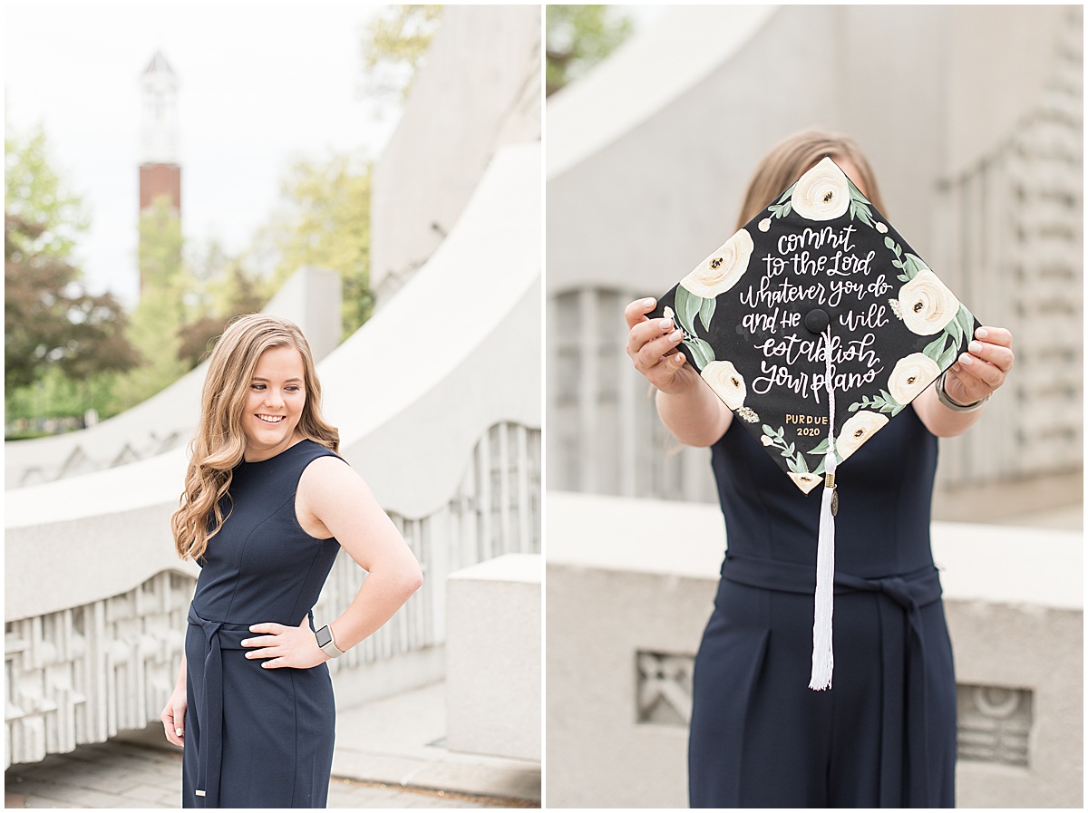 Chad & Megan Mussche: Class of 2020 Purdue Graduation Photos | Victoria ...