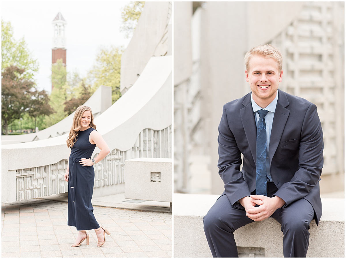 Chad & Megan Mussche: Class of 2020 Purdue Graduation Photos | Victoria ...