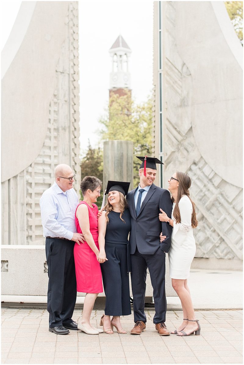 Chad & Megan Mussche: Class of 2020 Purdue Graduation Photos | Victoria ...