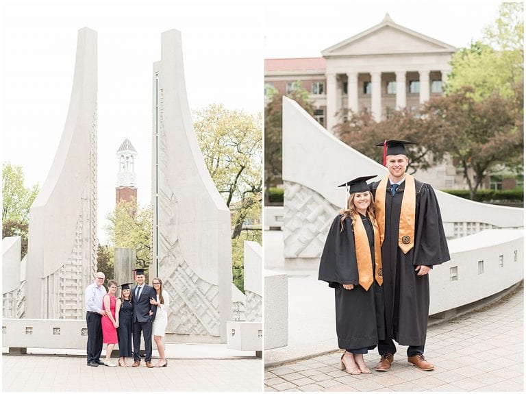 Chad & Megan Mussche: Class of 2020 Purdue Graduation Photos | Victoria ...