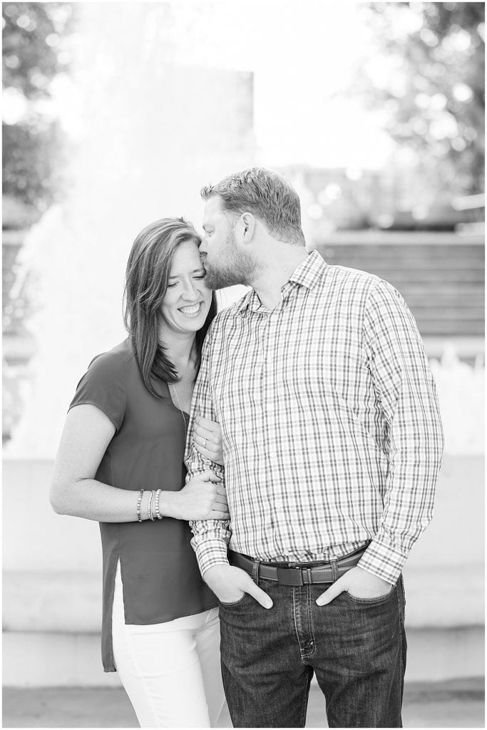 Engagement Photos on the John T. Myers Pedestrian Bridge in Lafayette ...