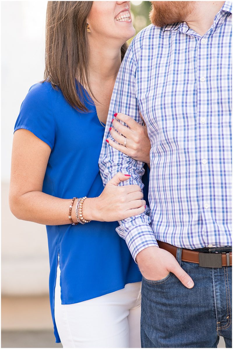 Engagement Photos on the John T. Myers Pedestrian Bridge in Lafayette ...
