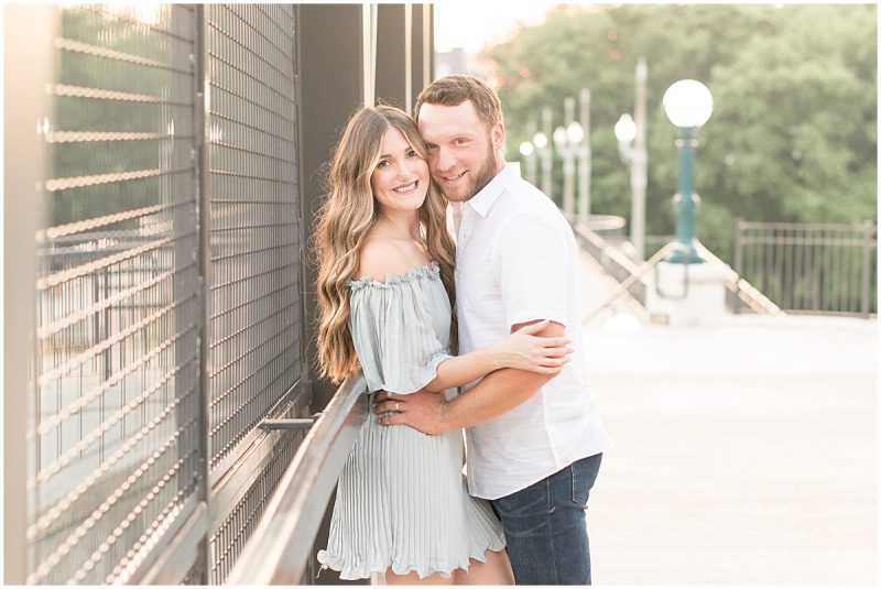 Mr. & Mrs. Taylor: Anniversary Photos on the John T Myers Pedestrian ...