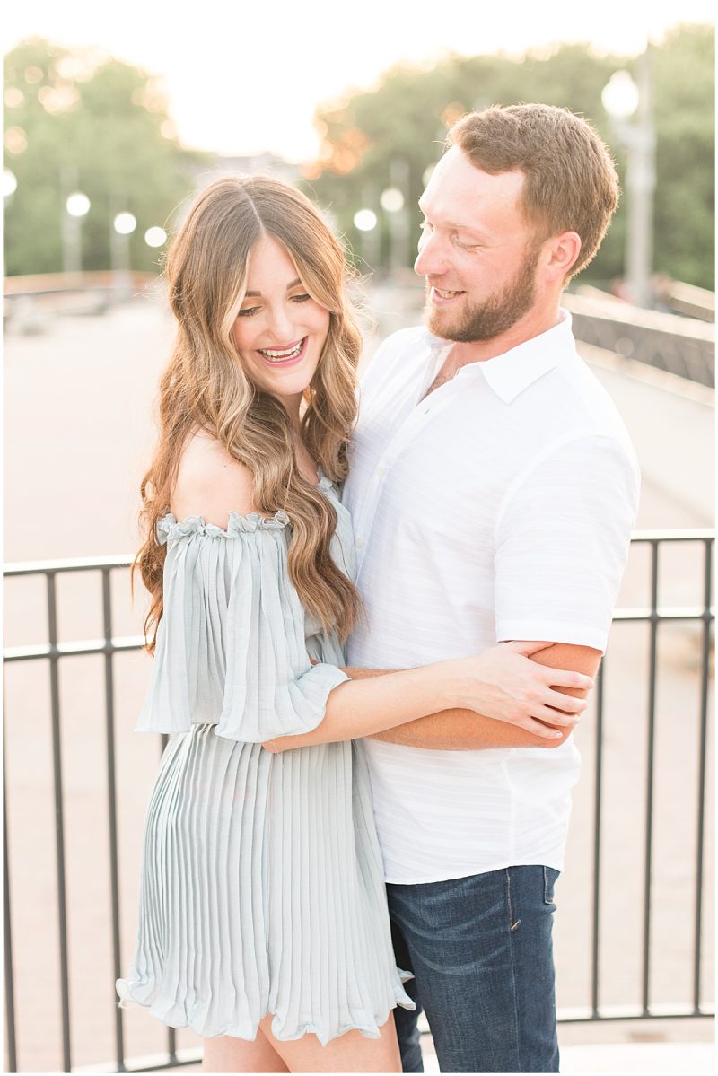 Mr. & Mrs. Taylor: Anniversary Photos on the John T Myers Pedestrian ...