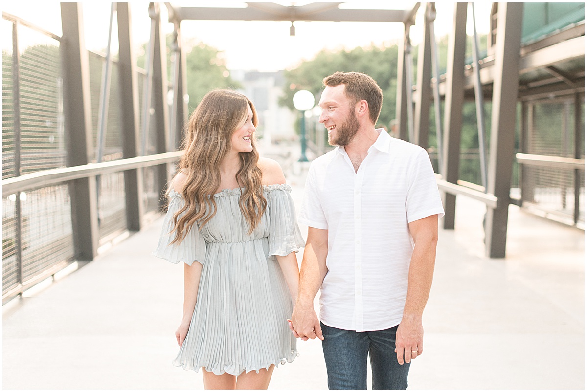 Mr. & Mrs. Taylor: Anniversary Photos on the John T Myers Pedestrian ...