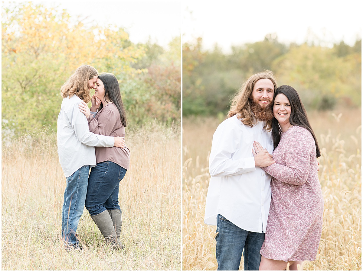 Mat & Kara: Fall Fairfield Lakes Park Engagement Photos | Victoria ...
