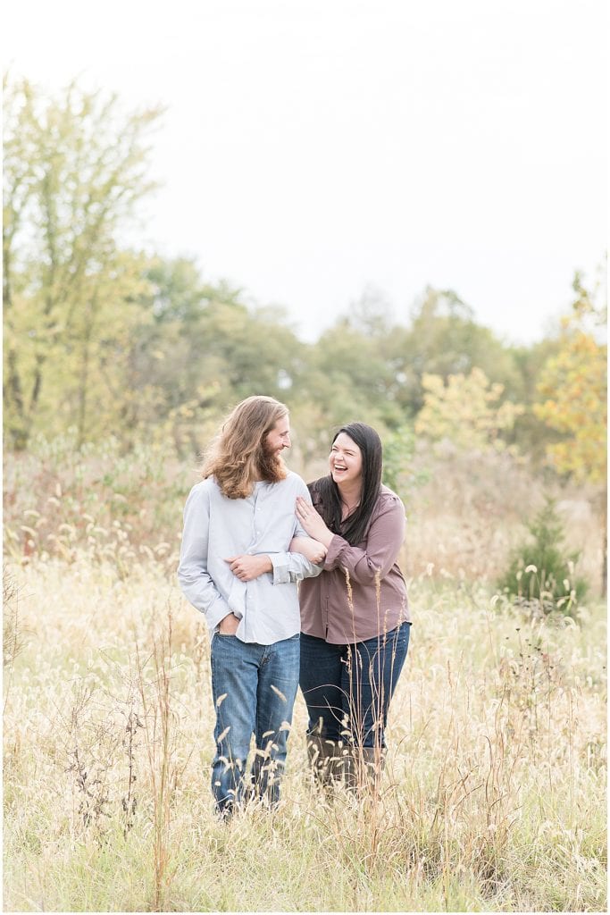 Mat & Kara: Fall Fairfield Lakes Park Engagement Photos | Victoria ...