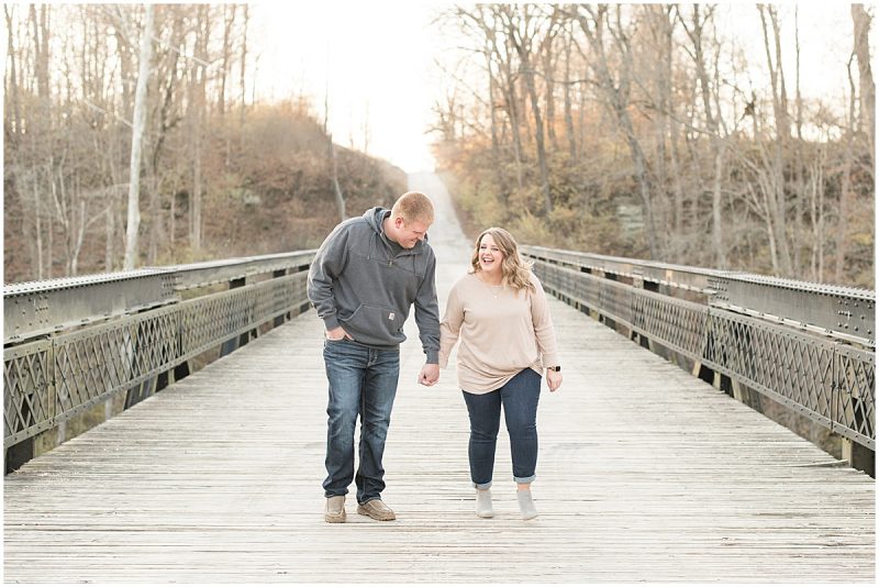 Mr. & Mrs. Brummet: Anniversary Photos on High Bridge in Otterbein ...