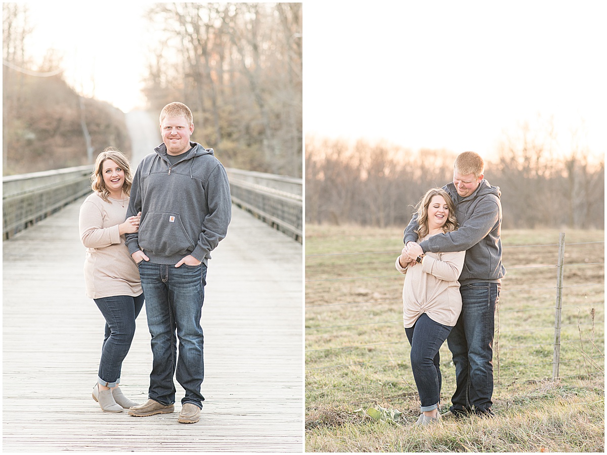 Mr. & Mrs. Brummet: Anniversary Photos on High Bridge in Otterbein ...