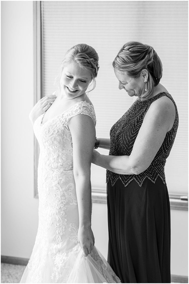 Mr. & Mrs. Copeland: An At-home, Socially Distanced Wedding in Tinley ...