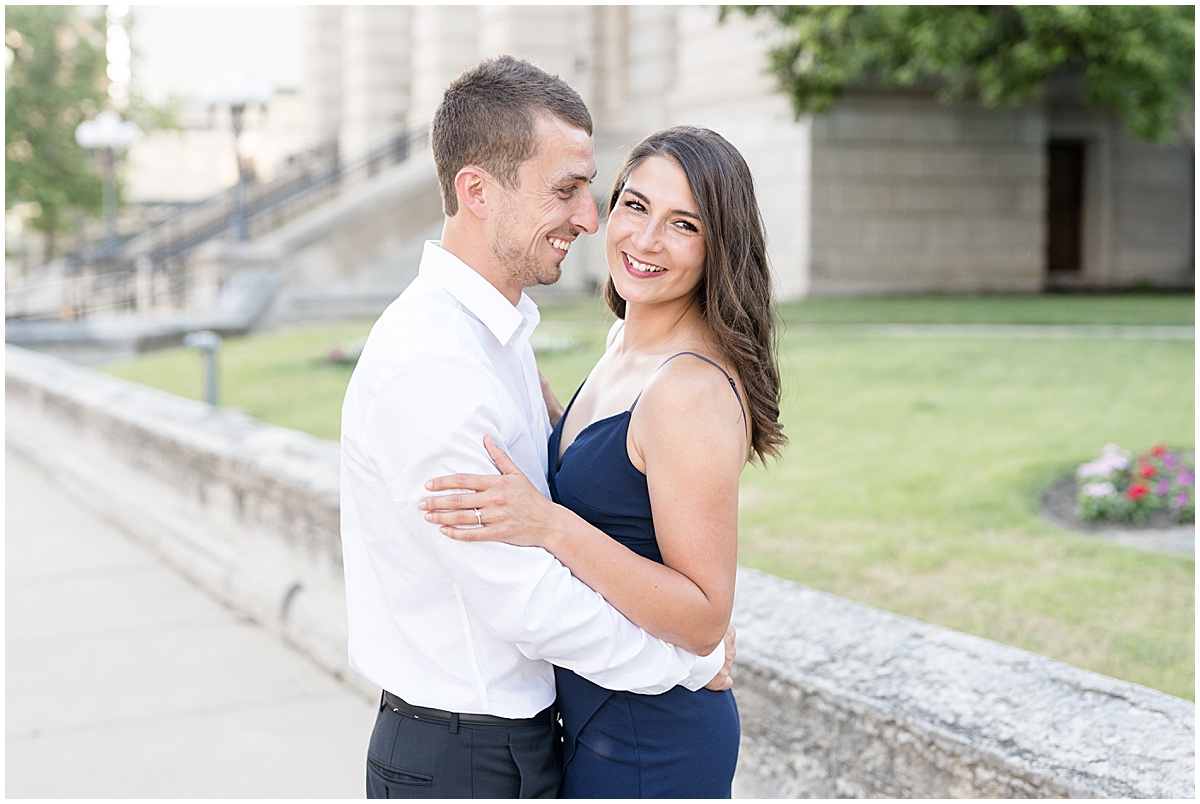 Cody & Britney: Downtown Lafayette, Indiana Engagement Photos ...
