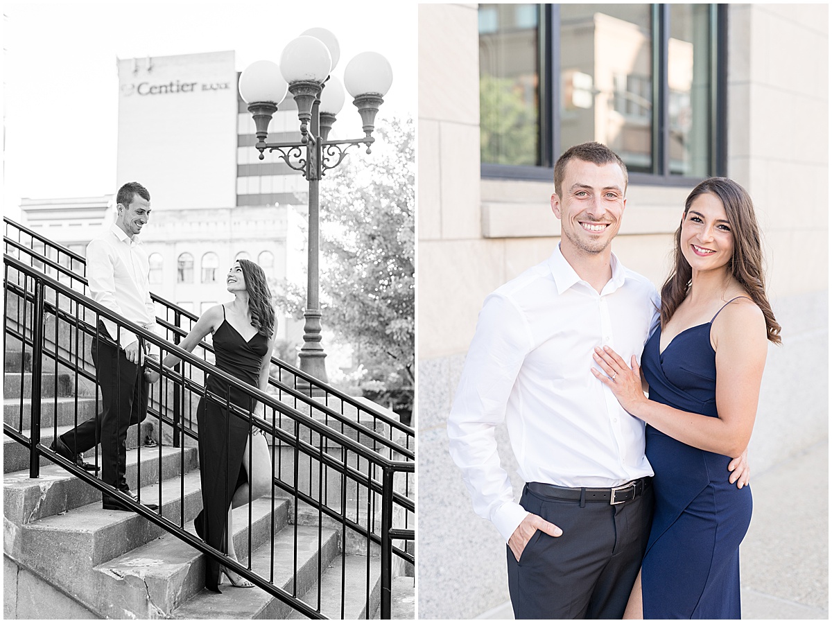 Cody & Britney: Downtown Lafayette, Indiana Engagement Photos ...