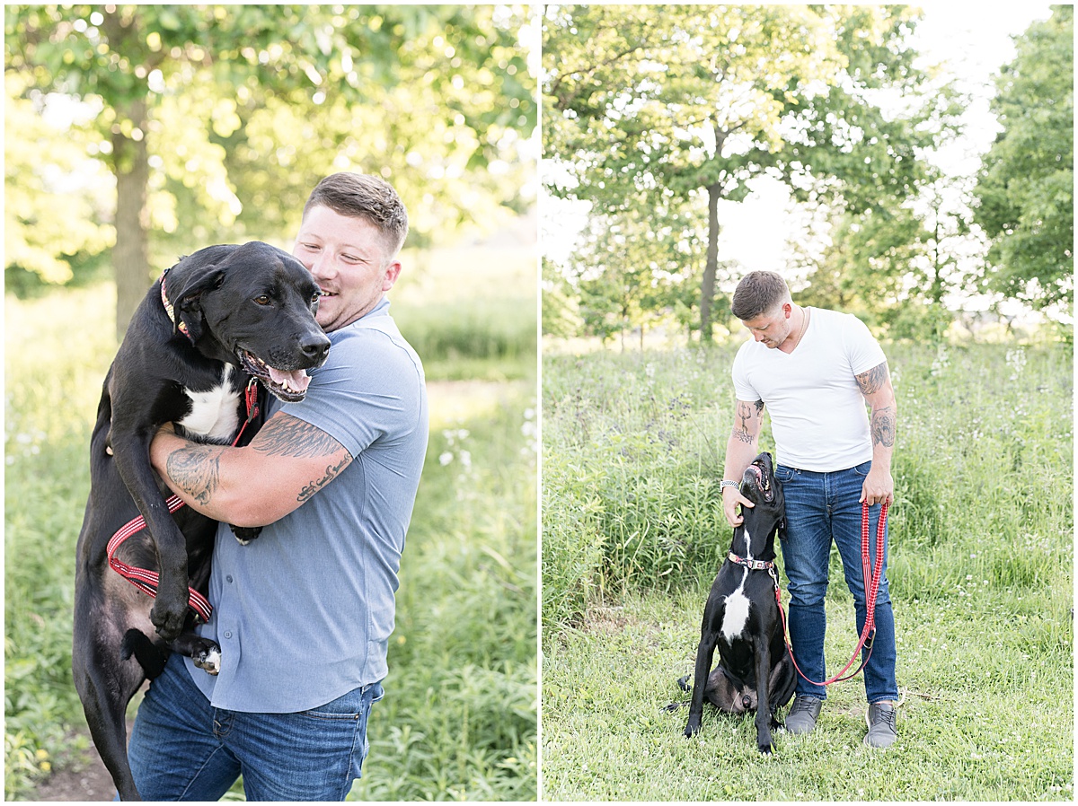 Josh & Flash: A Photo Shoot of a Man & His Dog at The Celery Bog in ...