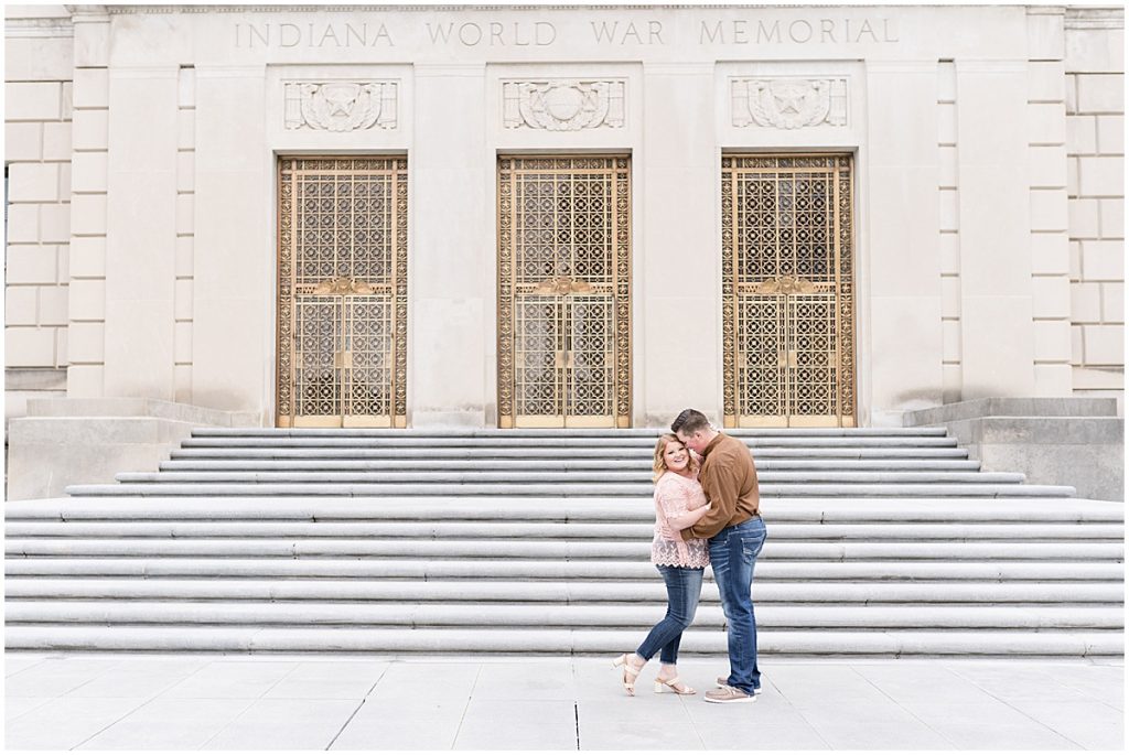 Jared & Abby: March Engagement Photos in Downtown Indianapolis ...