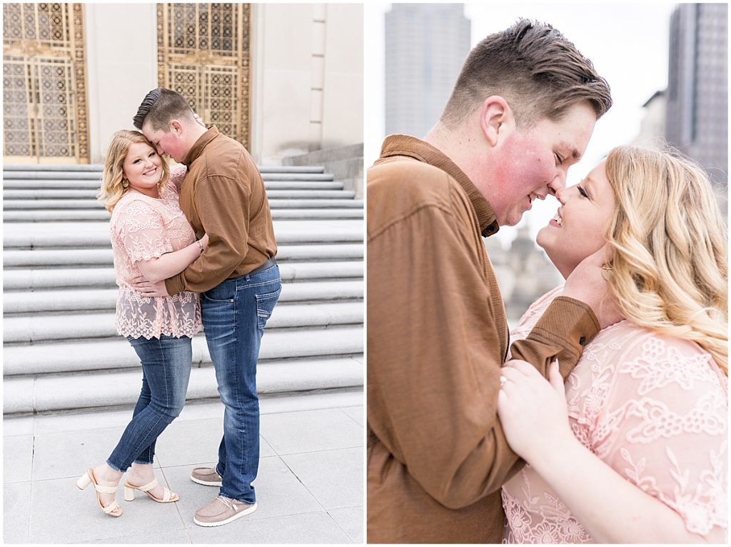 Jared & Abby: March Engagement Photos in Downtown Indianapolis ...