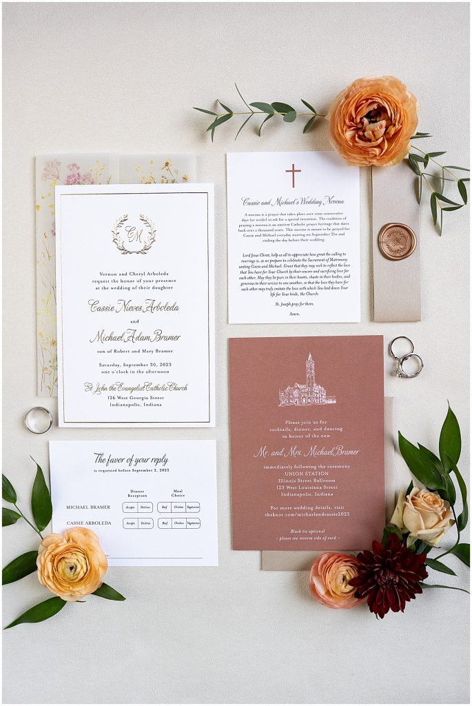 Union Station Illinois Street Ballroom Wedding in Downtown Indianapolis ...